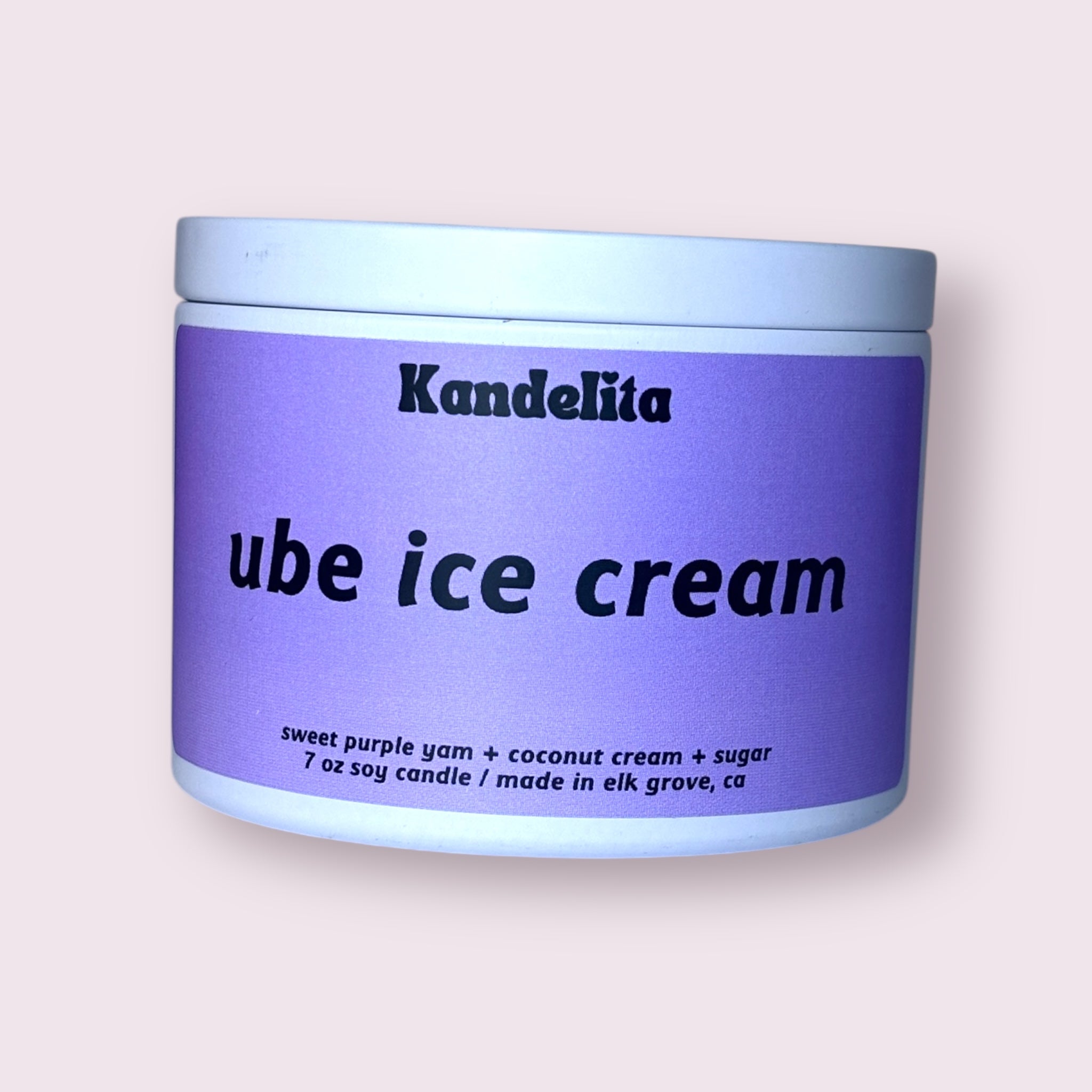 Ube Ice Cream | Soy Candle – Kandelita